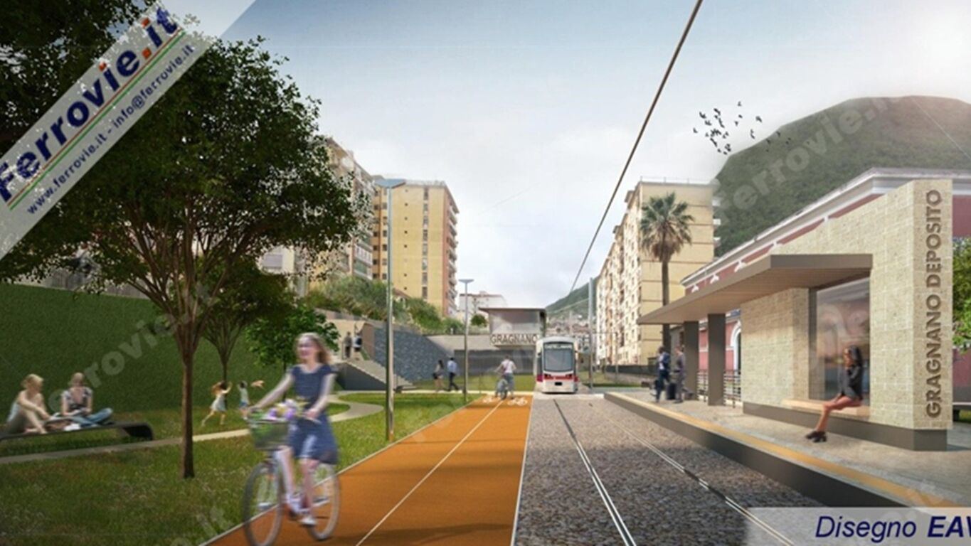 Tratta Gragnano–Castellammare, Mario Casillo: "Bus elettrici al posto ...