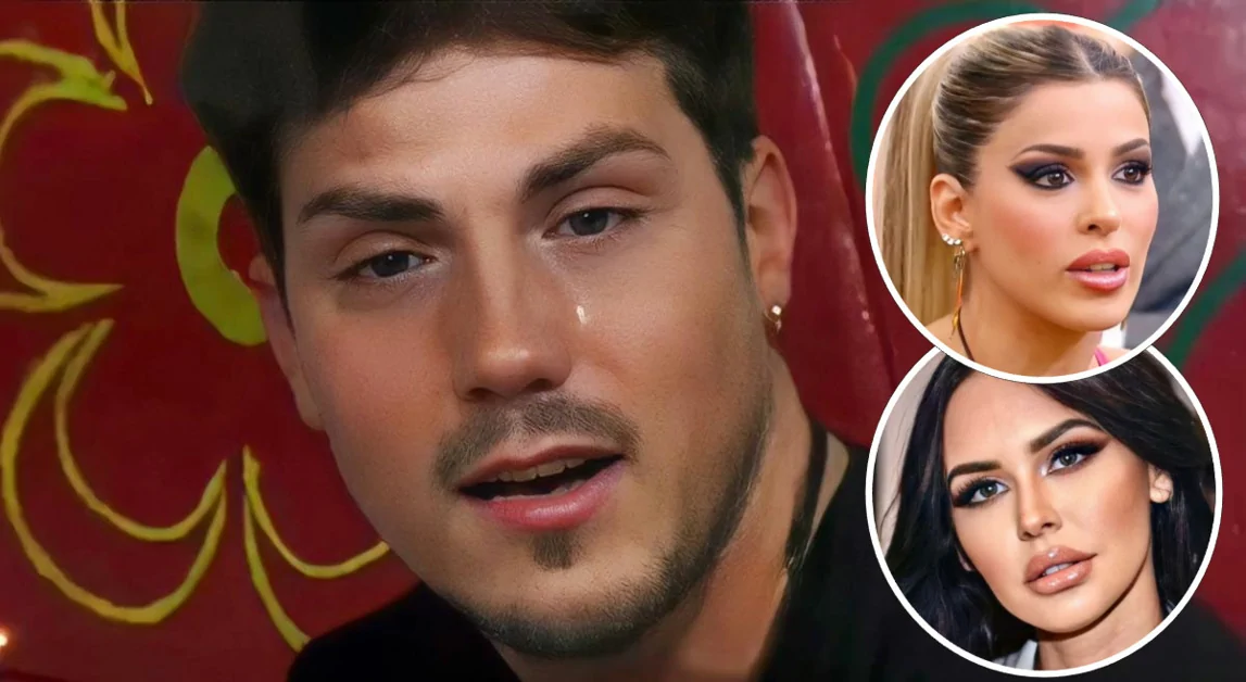 Gf Vip, Daniele piange dopo la rottura con Oriana. Poi dichiara guerra ...