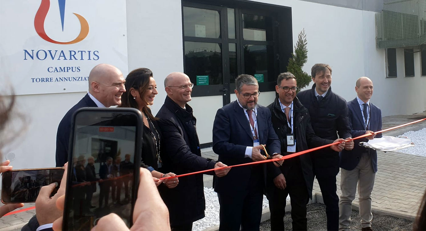 Torre Annunziata - Novartis, inaugurata la nuova area di produzione