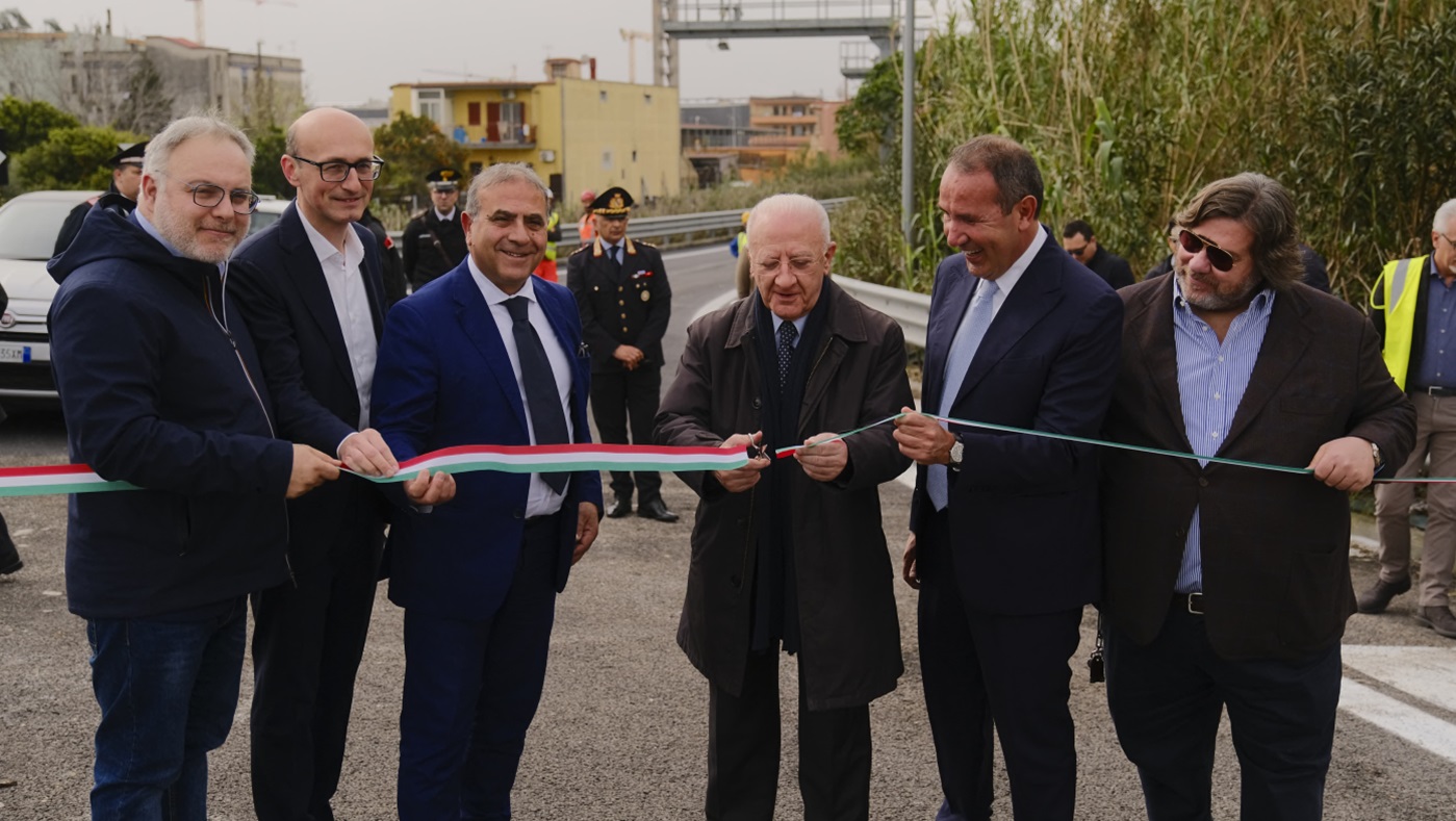 Inaugurata la nuova rampa autostradale Torre Annunziata Sud-Boscoreale